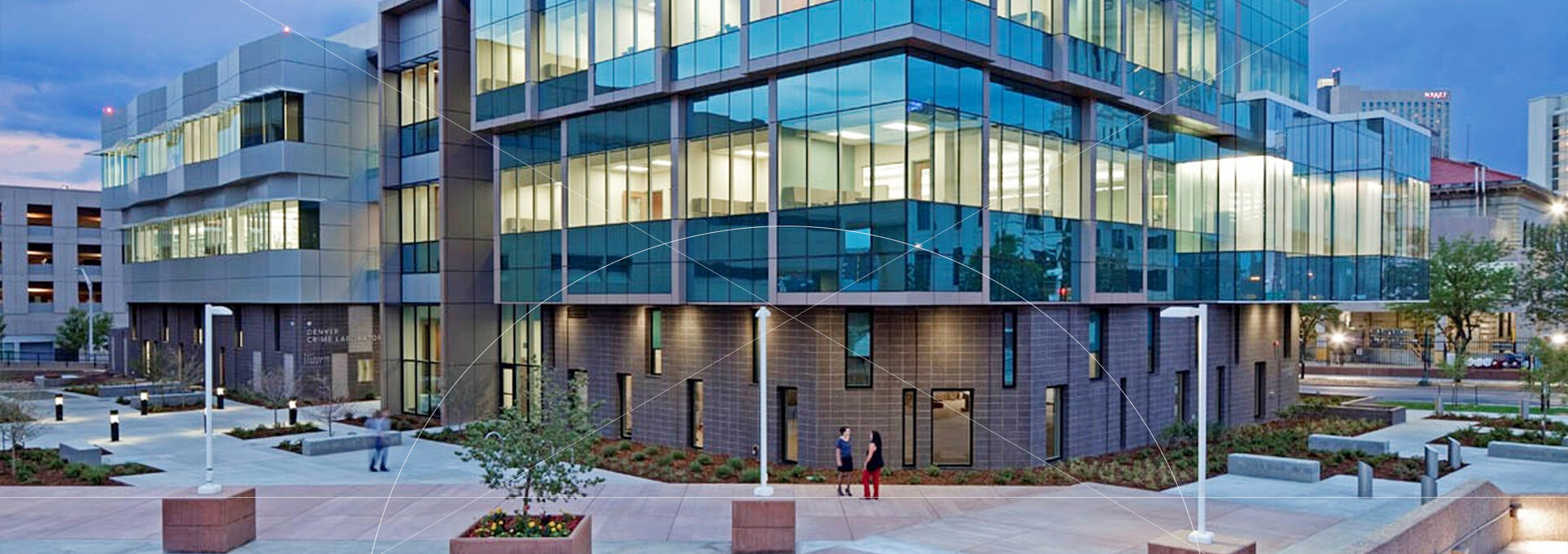 Denver Police Crime Lab Customized Curtain Wall Project - Lerch Bates