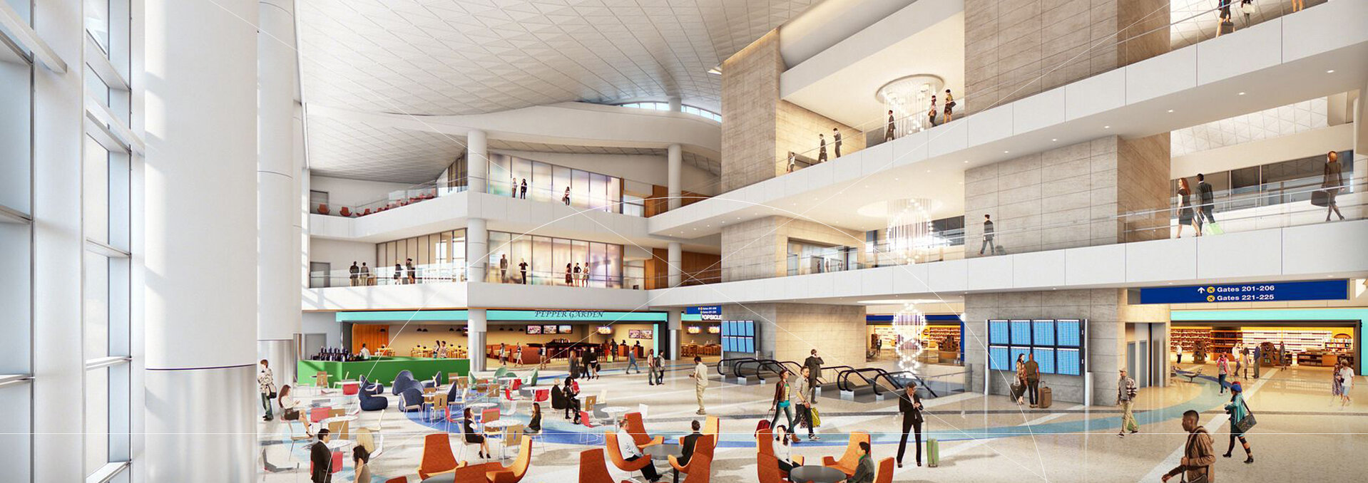 LAX Terminal 1 Building Enclosure Project Los Angeles, CA - Lerch Bates