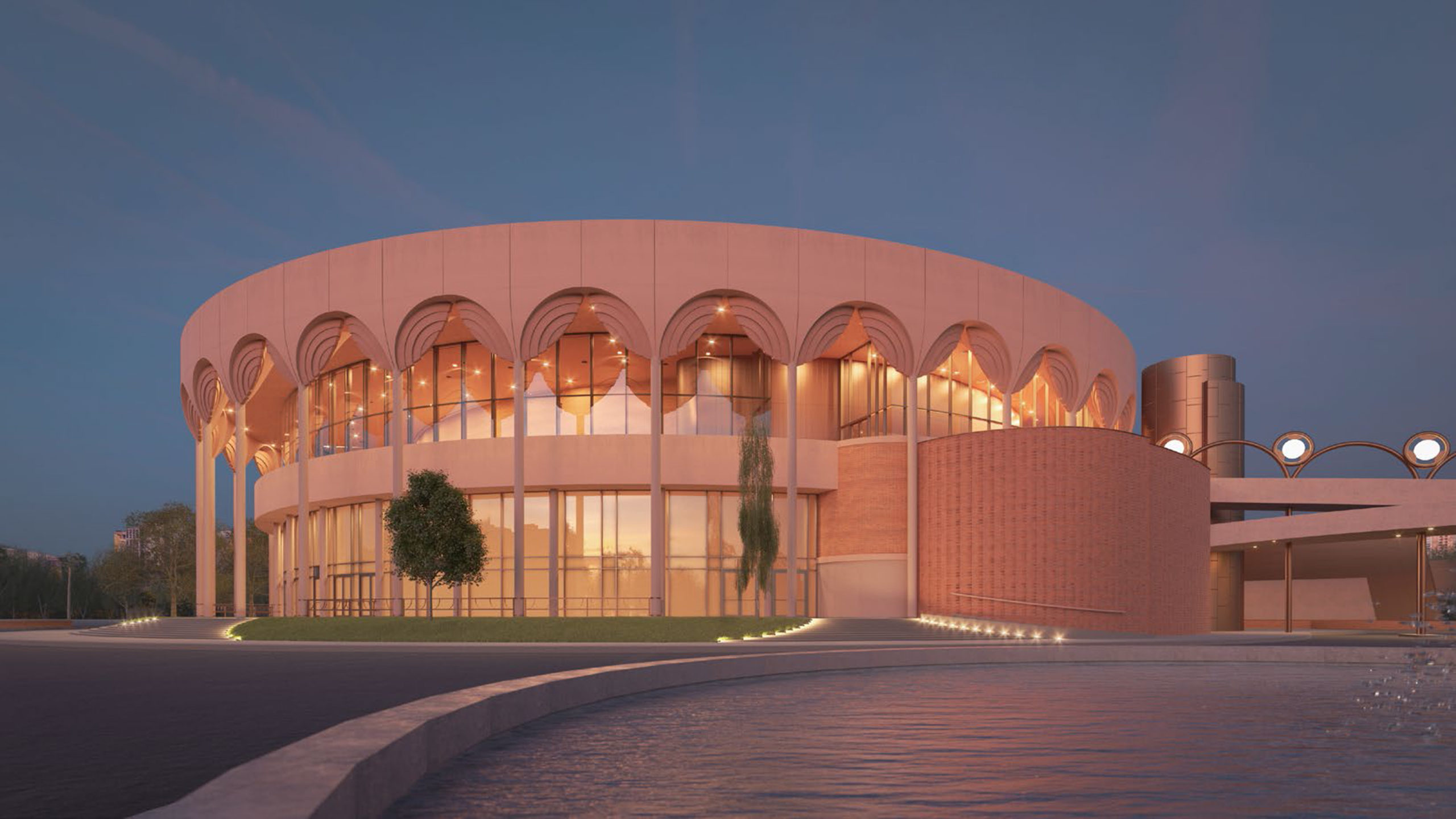 ASU Gammage Auditorium Enclosure Design Project Tempe, Arizona - Lerch ...
