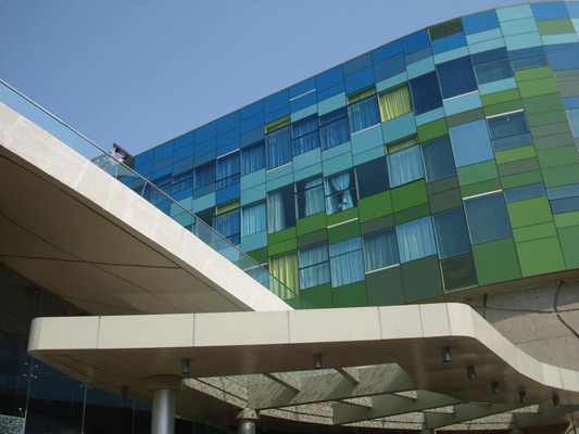 Taj ITPL Hotel Façade Envelope Project Bangalore, India - Lerch Bates